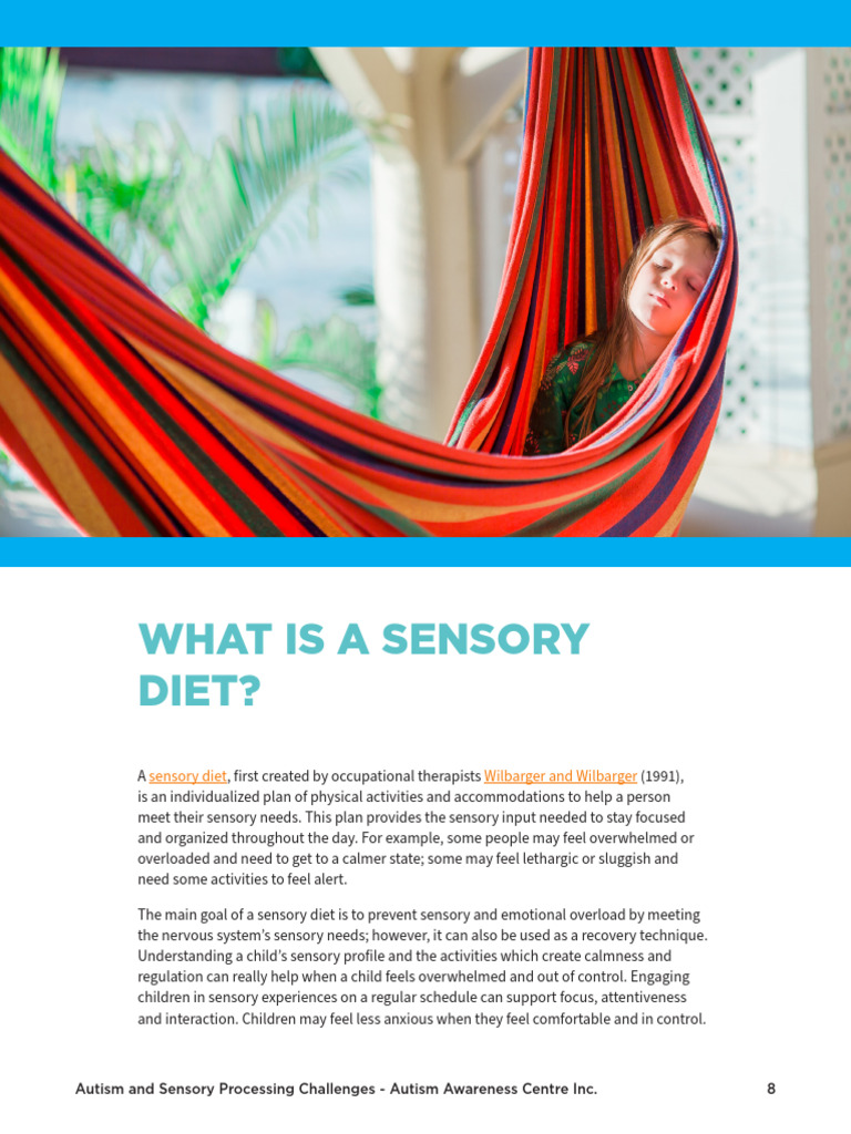 Sensory Diets & Interoception in Autism | PDF | Senses | Emotions