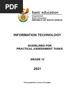 CAT PAT Task Guidelines 2024 | PDF | Spreadsheet | Information