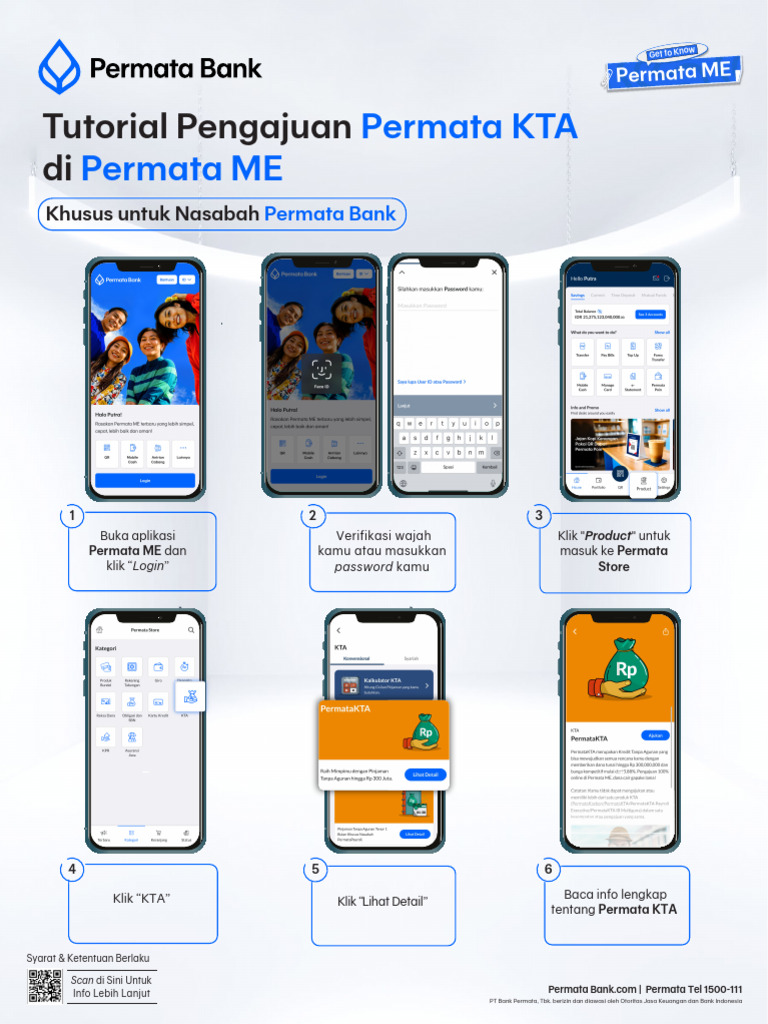 Panduan Pengajuan KTA Permata ME | PDF