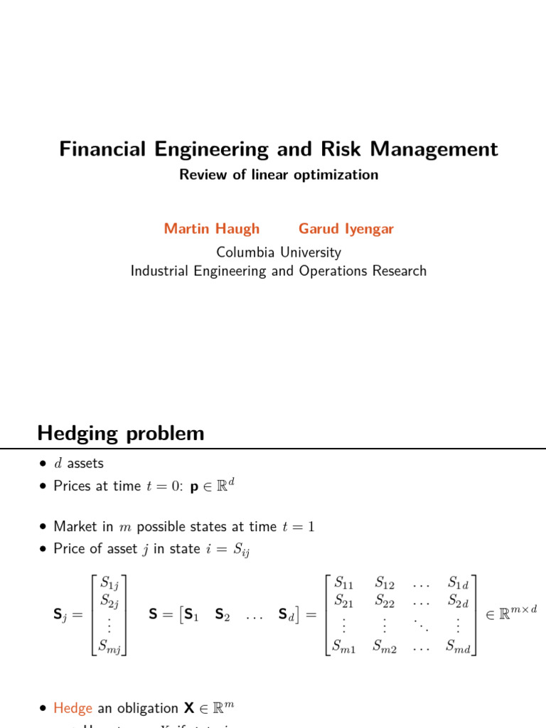 Introduction To Optimization | PDF | Linear Algebra | Mathematical Analysis