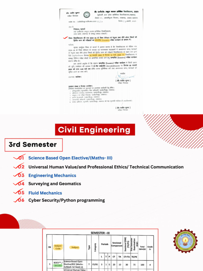 AKTU Exam Date 2024-25 Out | PDF
