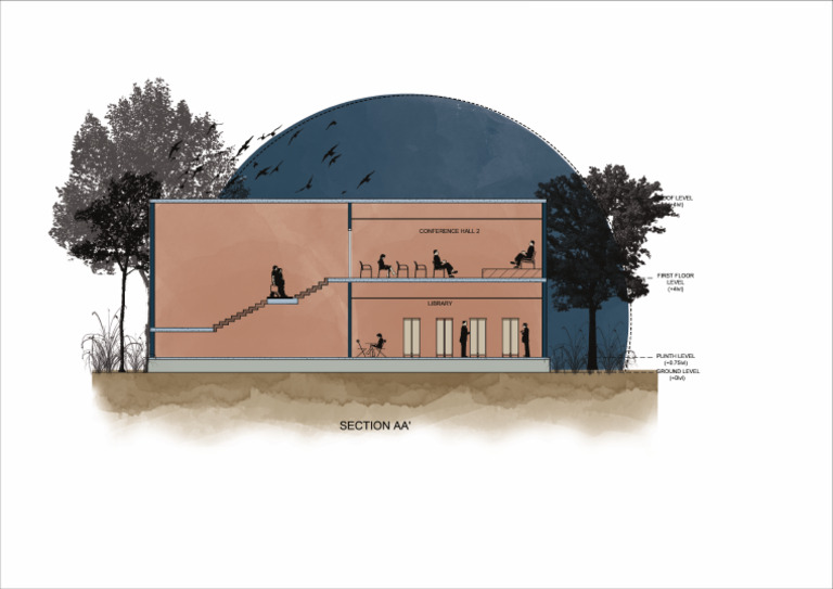 Museum Block Section Aa' | PDF