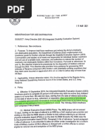 Army Secretariat Chart As of 2 April 2025 | PDF | Civil–Military ...