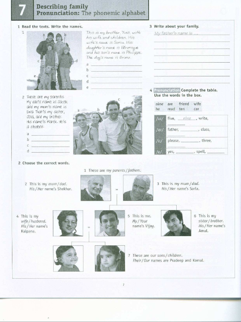 English For Life Beginner Workbook - Homework 2 | PDF