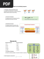 Math For Welders | PDF
