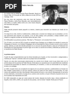 Pablo Neruda: Walking Around | PDF | Poesía | Vanguardia