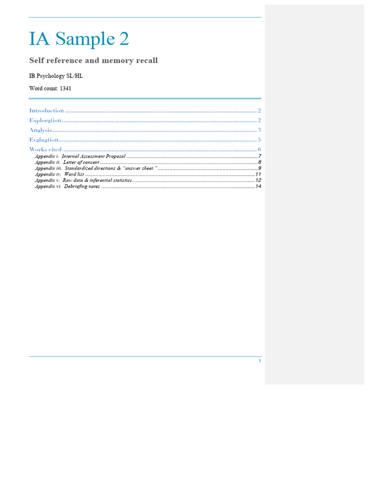 Deep Processing And Memory Recall Study Pdf Methodology Cognitive