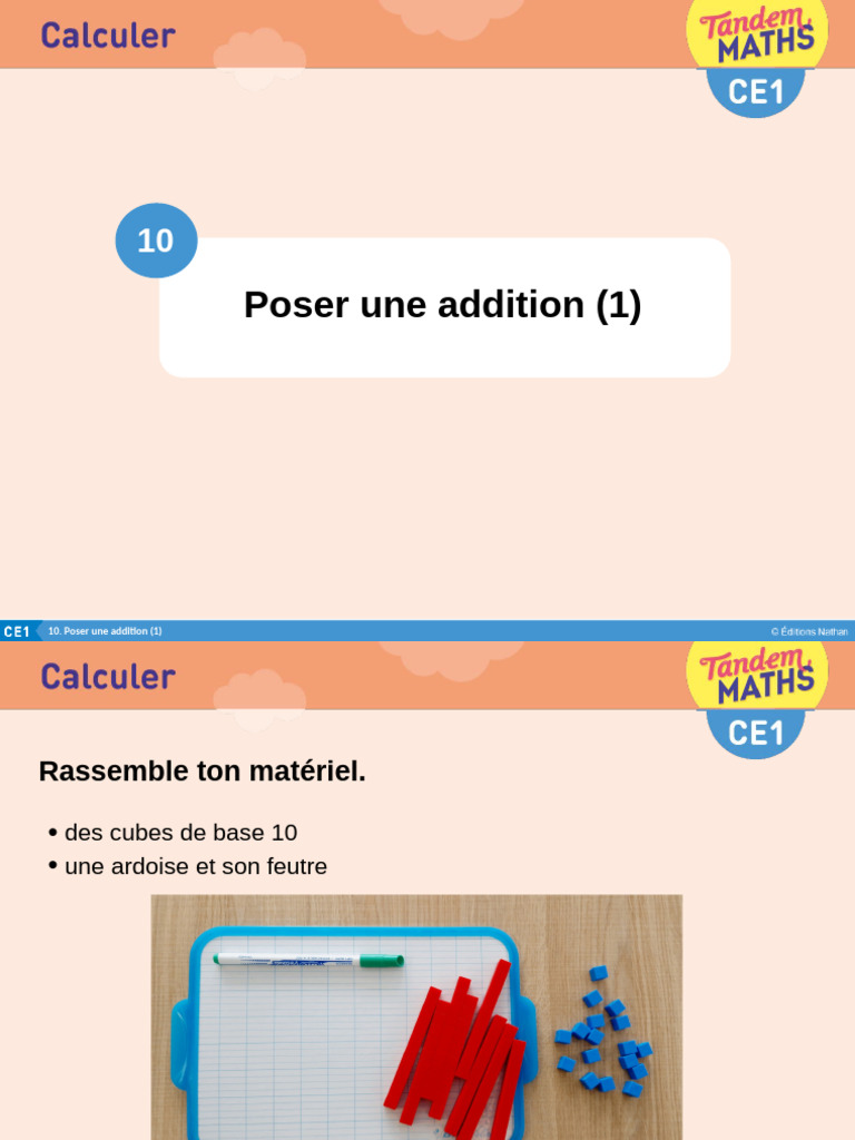 calculer_10_CE1 | PDF | Mathématiques