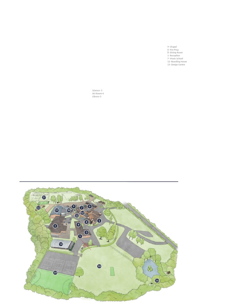 Map of Eagle House | PDF