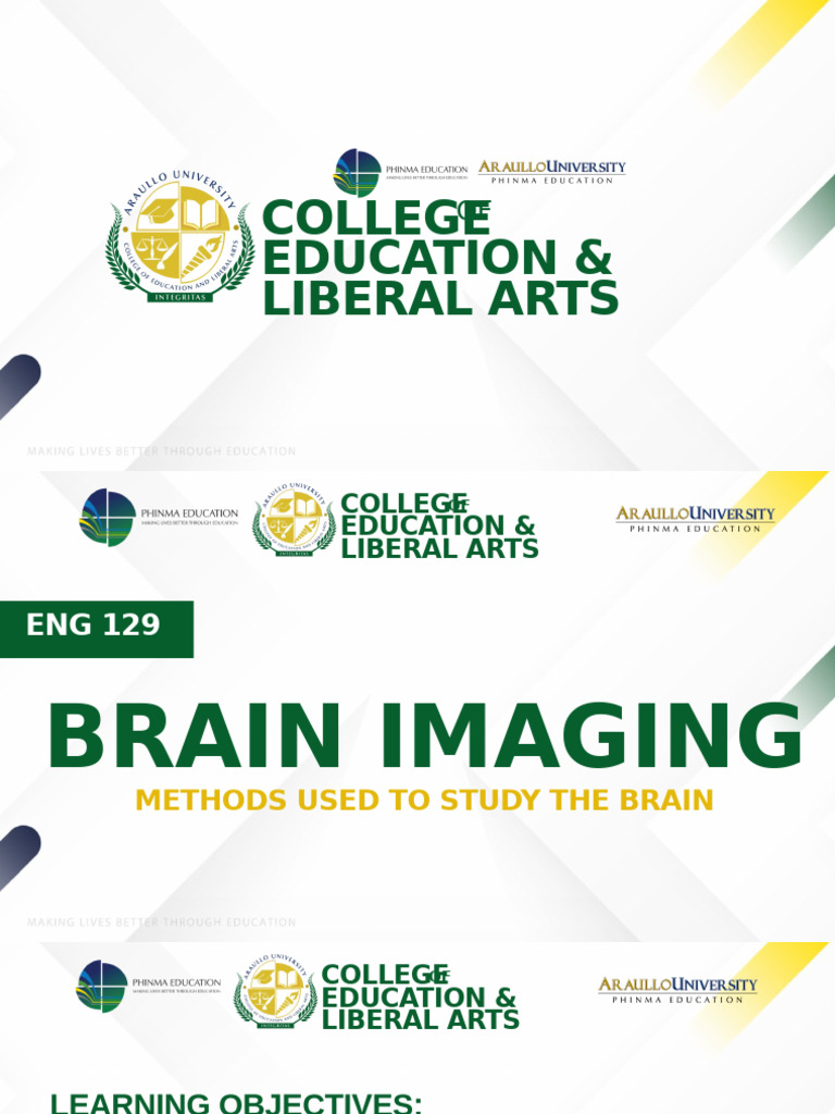 P1 BRAIN IMAGING (Methods Used To Study The Brain) | PDF | Medical ...