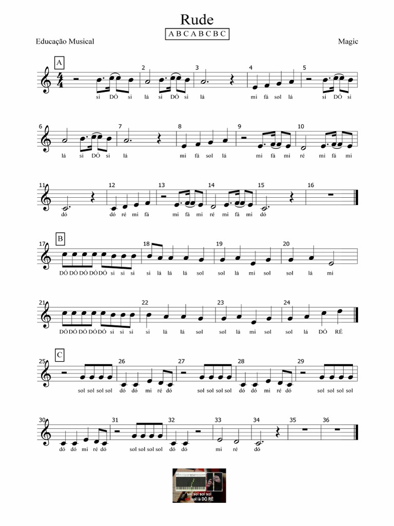 Rude Nivel Fácil | PDF