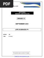 LIFE SCIENCES P1 GR12 QP SEPT2024 - English - Watermark | PDF | Fetus ...
