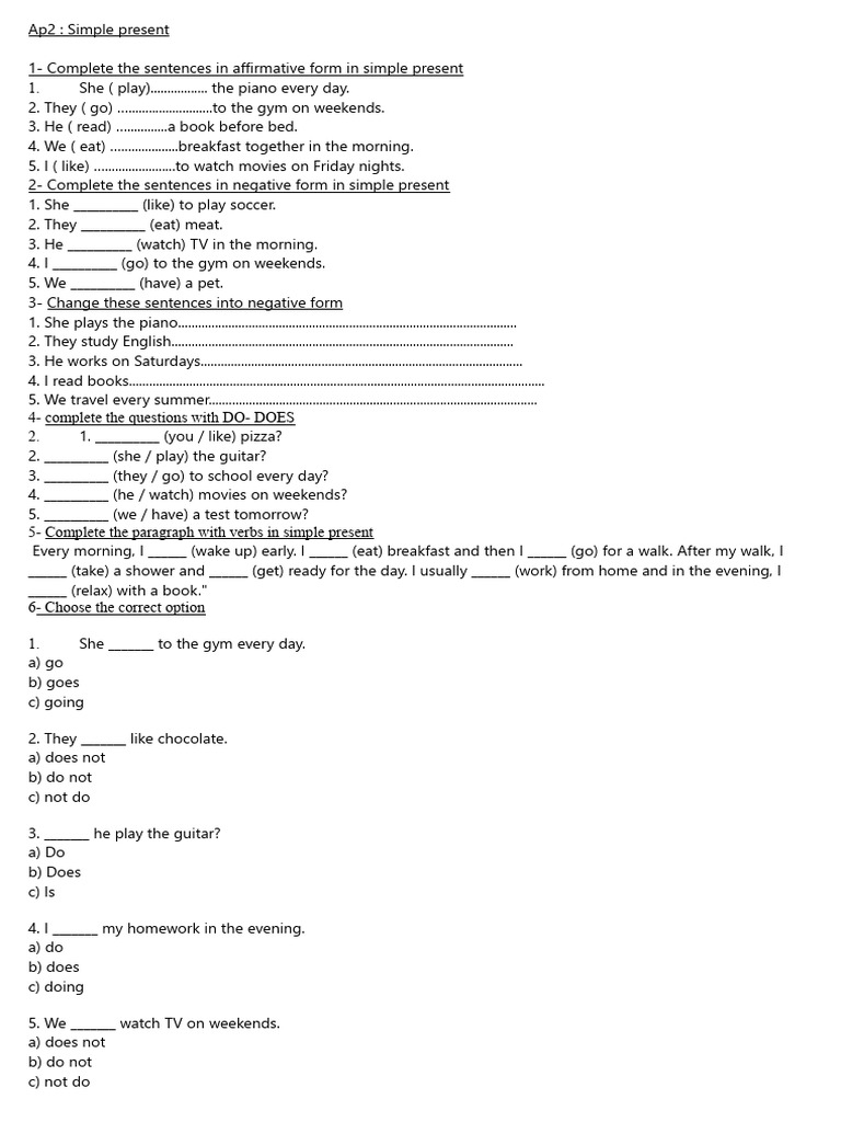 Ejercicios Ap 1- 2- 3 | PDF