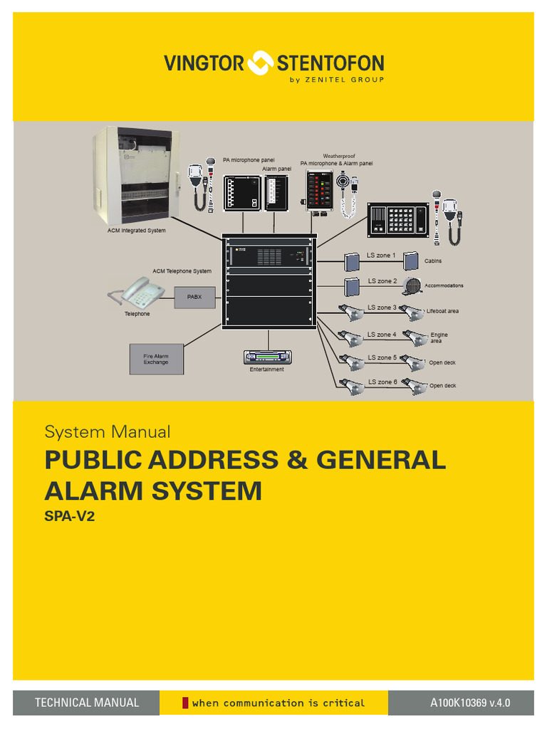 A100K10369 v.4.0 SPA-V2 System Manual (1) | PDF | Electrical Engineering | Equipment