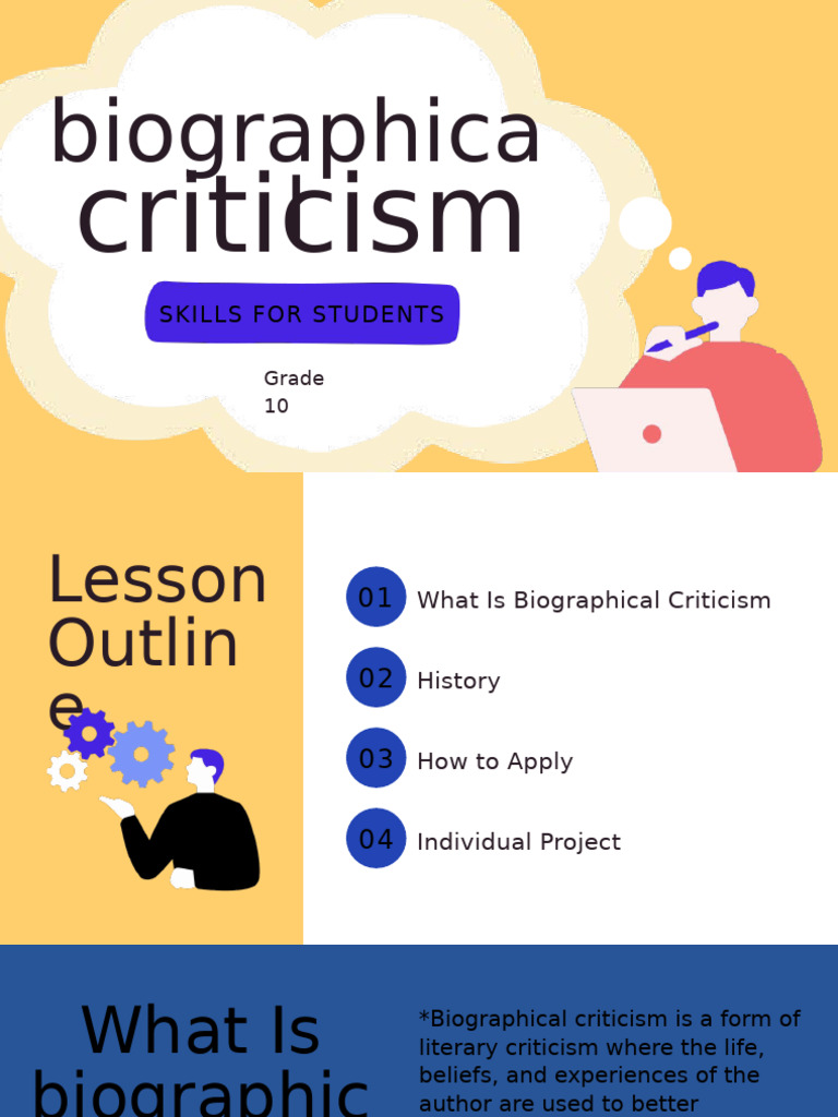 Biographical Criticism | PDF | Cognition | Liberal Arts Education