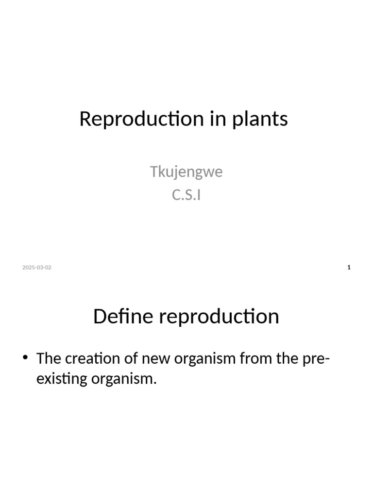Plant Reproduction and Germination Guide | PDF | Flowers | Petal