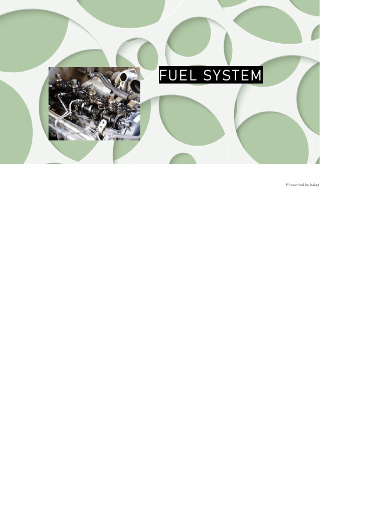 fuel system | PDF