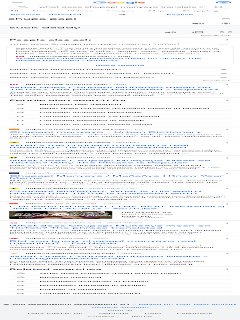 What Does Chupapi Munyayo Translate in English - Google Search | PDF ...