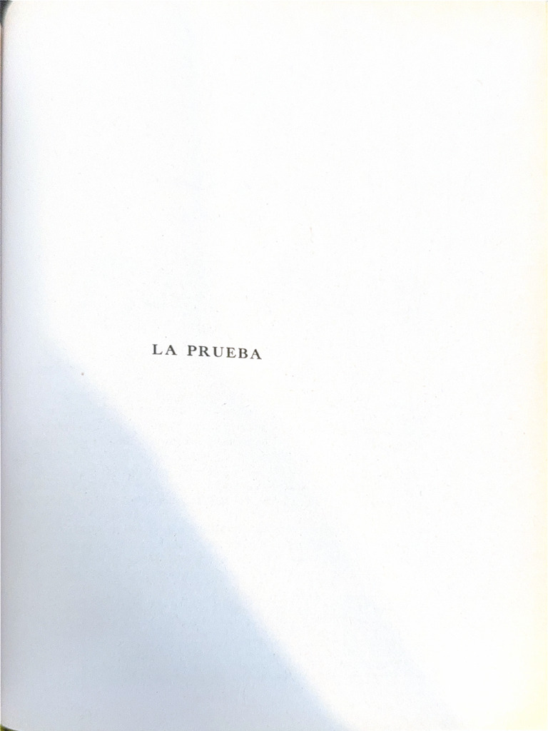 La Prueba | PDF