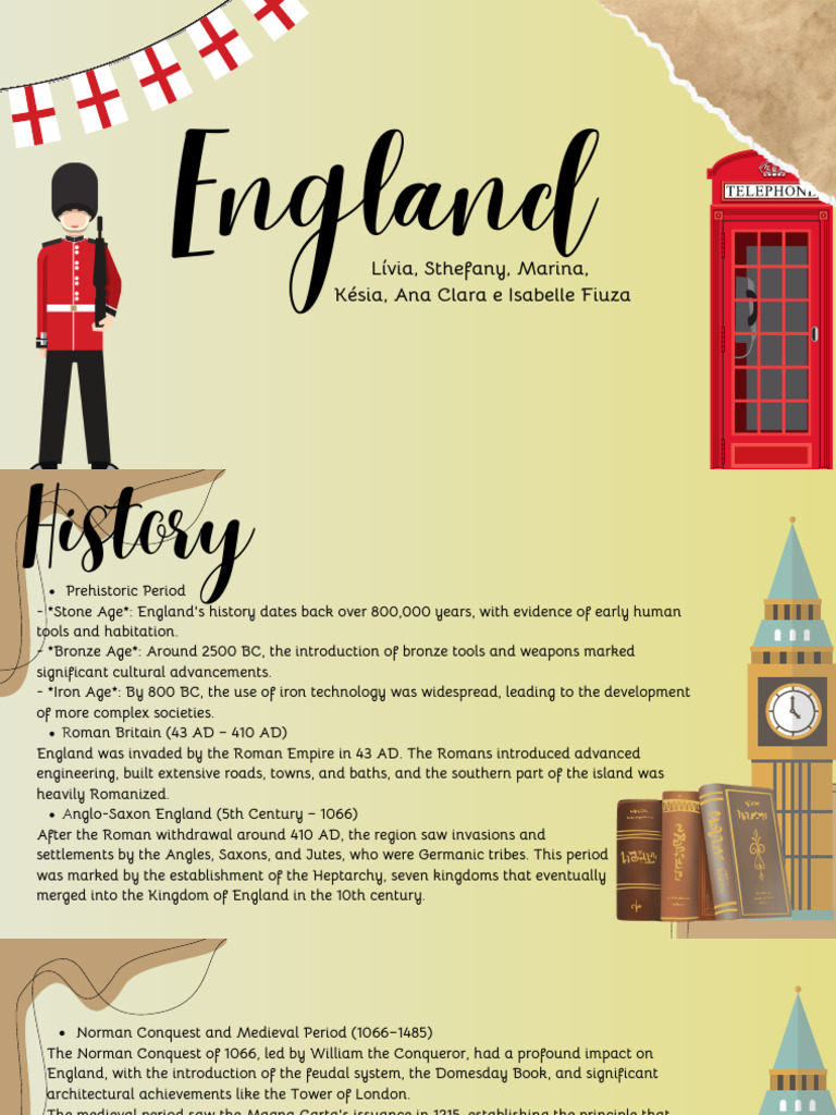 Overview of England's History and Culture | PDF | England | United Kingdom