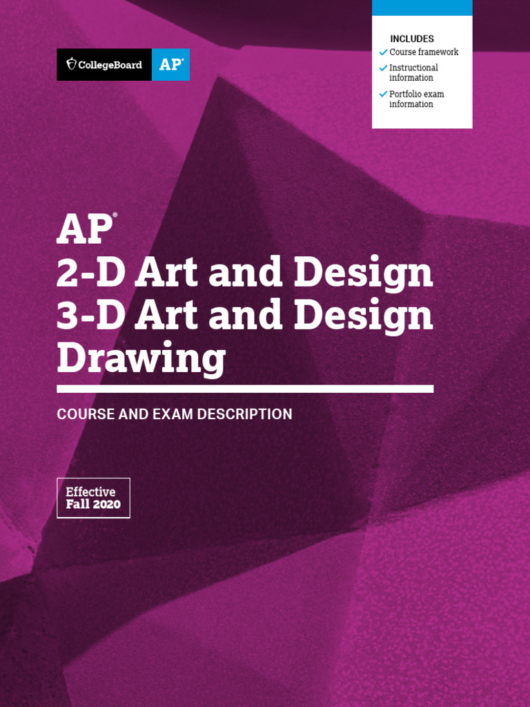 Ap Art and Design Course and Exam Description | PDF | Advanced ...