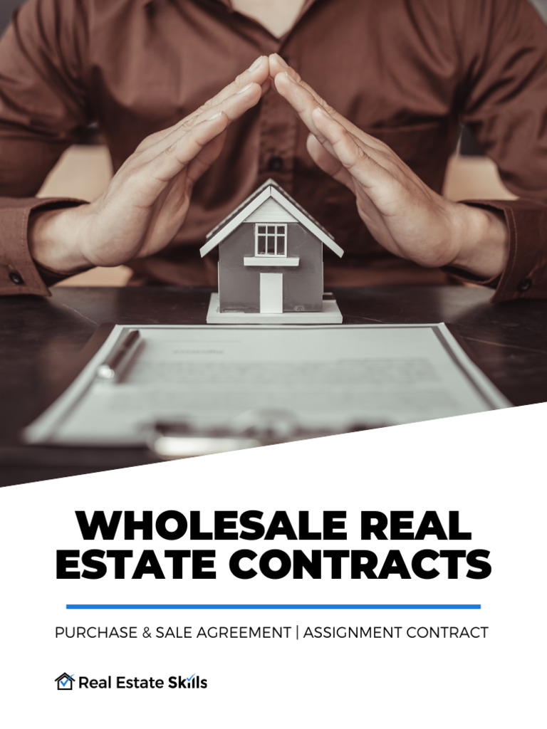 Wholesale Real Estate Contract Guide | PDF | Sales | Procurement