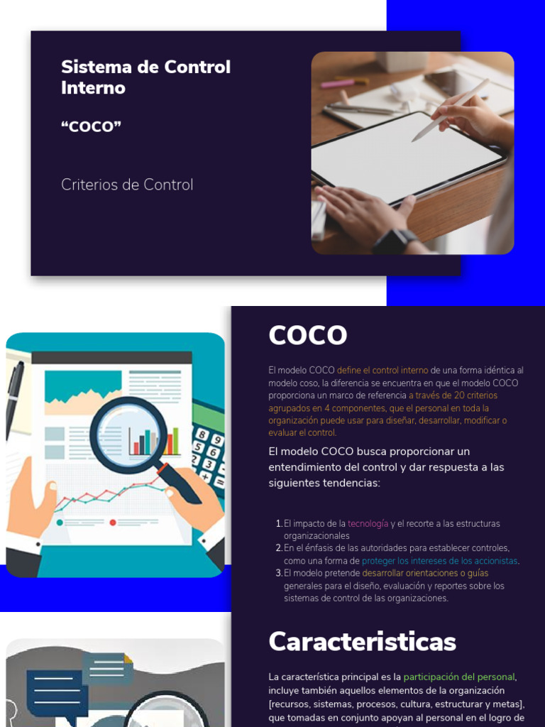 Sistema de Control COCO | PDF | Evaluación