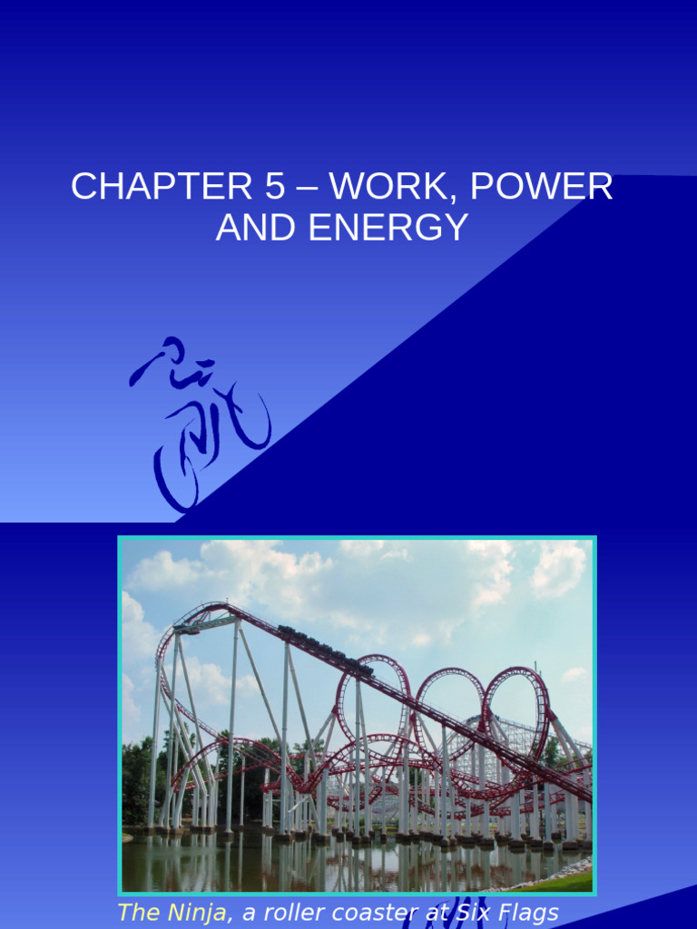 ENPHYS130 (SUMMER) - Lecture 5 - Work, Energy and Power 1 | PDF | Potential Energy | Force