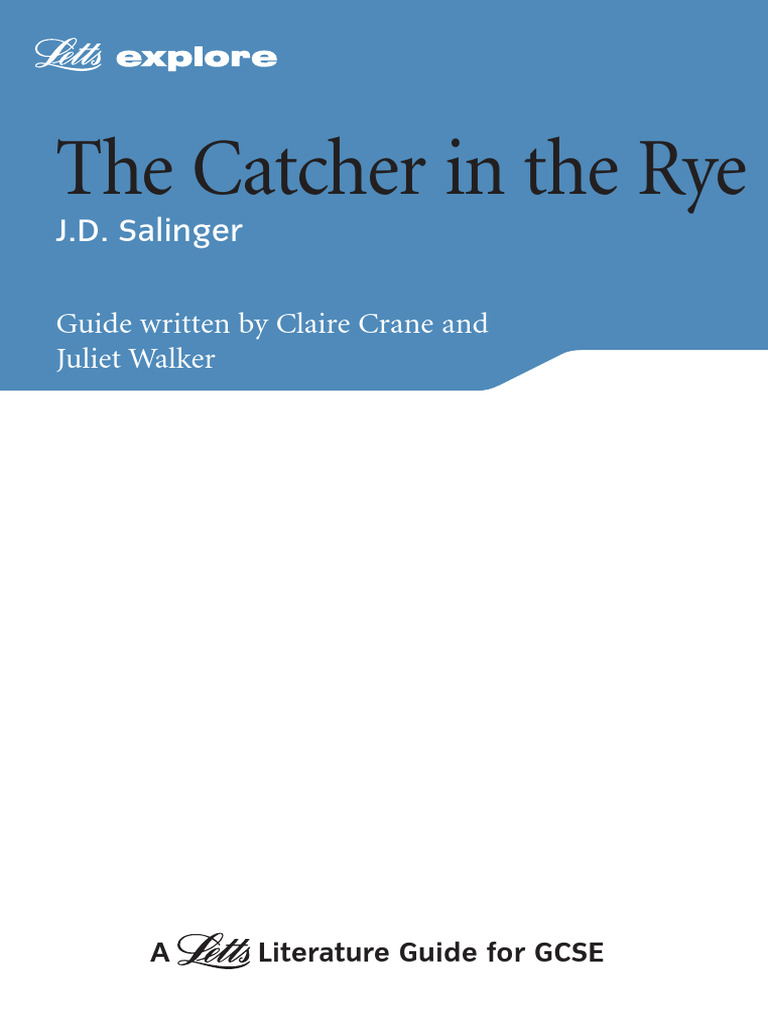 The_Catcher_in_the_Rye | PDF | J. D. Salinger