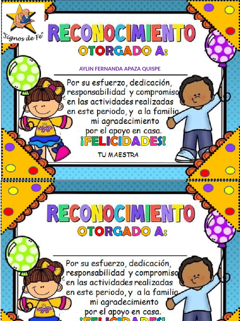 Diplomas Editables | PDF