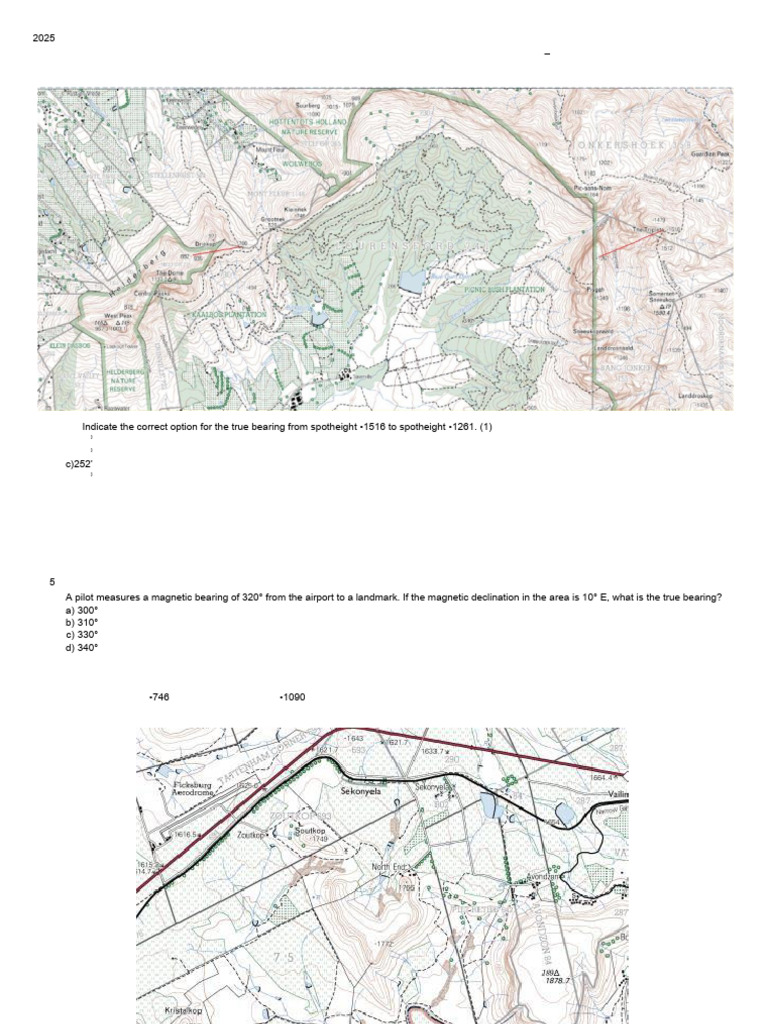 Practical 2 After Class Activity - Direction, Bearing and Magnetic ...
