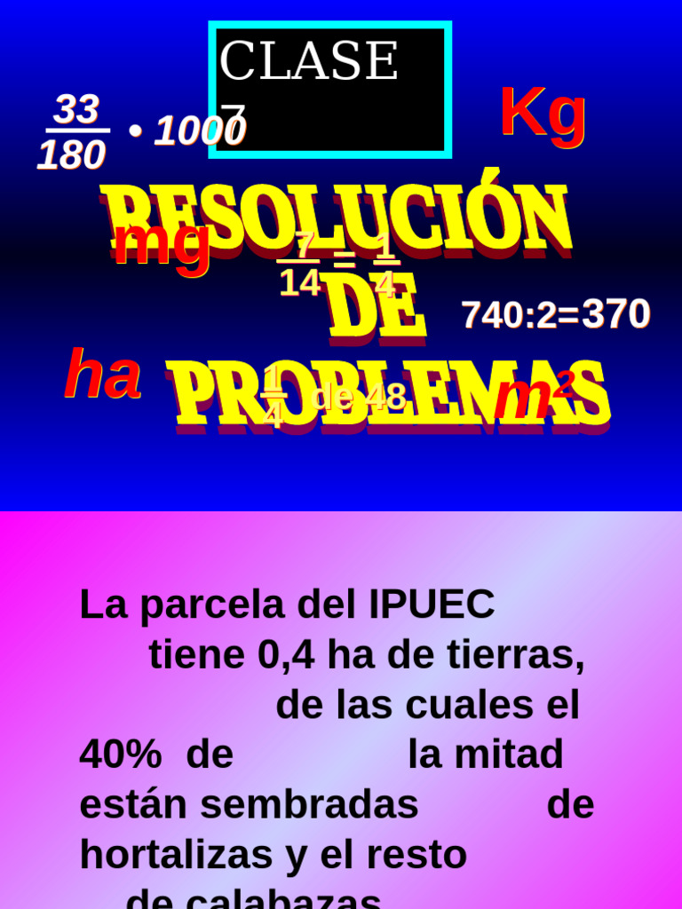 CLASE 7 Resolución de Problemas - EGE | PDF