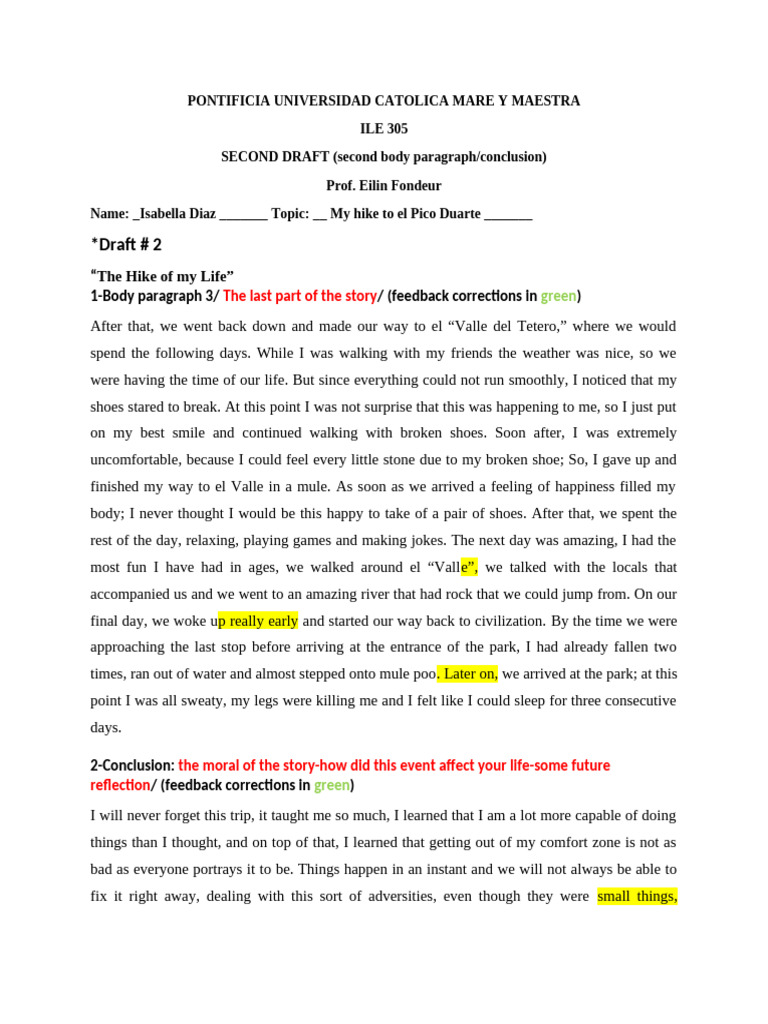 Second Draft Final Project-Ile 305 | PDF