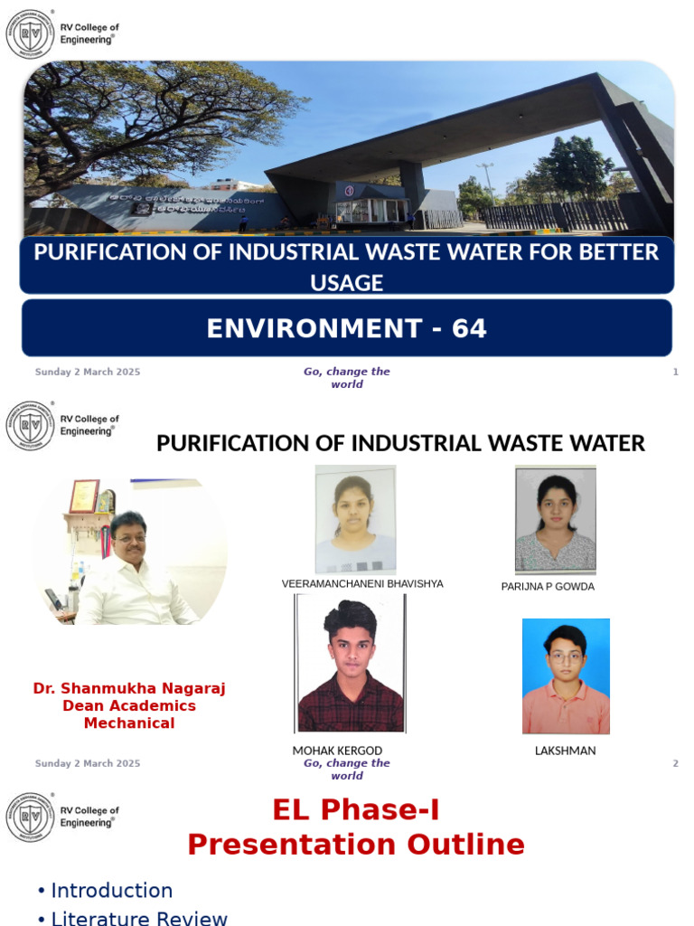 Experiential Learning Phase - 1 EVALUATION | PDF | Water Purification | Water