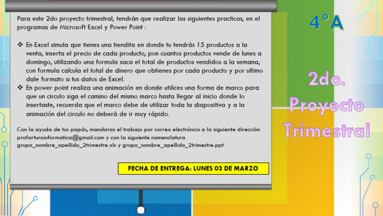 4° Proyecto Informatica | PDF