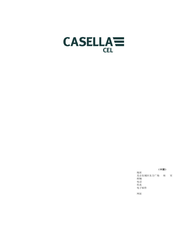 Casella CEL620 Series Sound Level Meter User Manual | PDF | Electromagnetic Compatibility ...