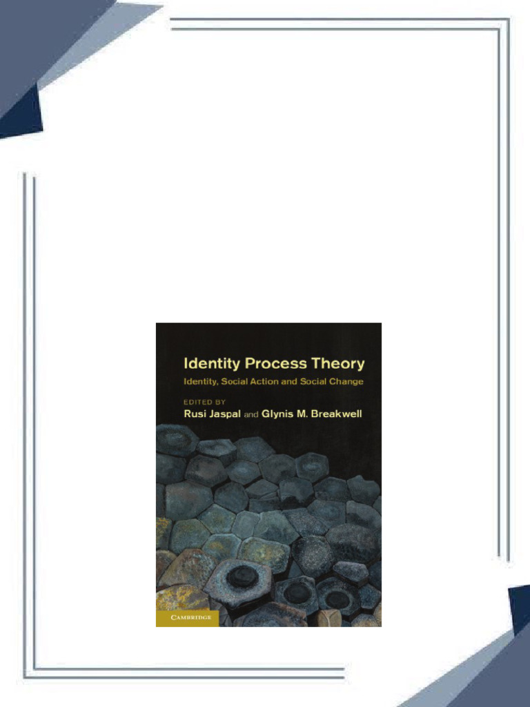 Identity Process Theory Identity Social Action and Social Change 1st ...