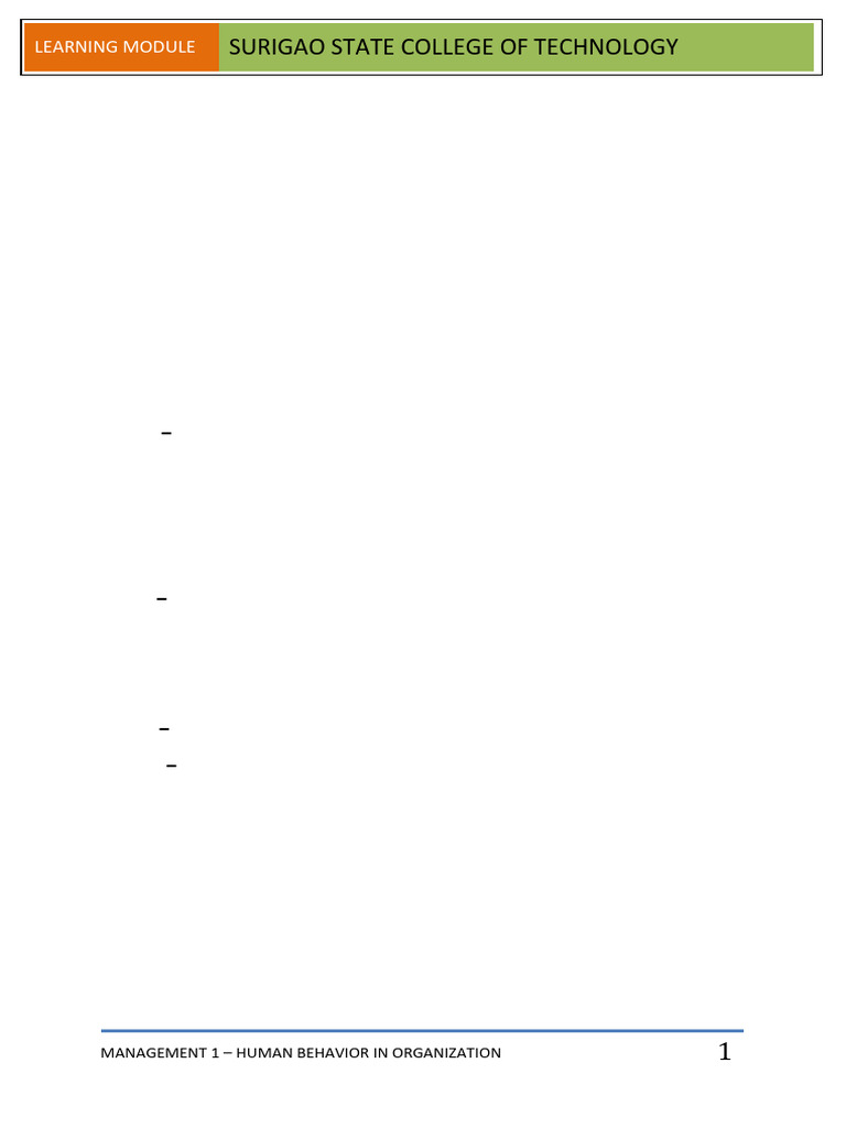 Hbo Modules For Final Coverage 2 | PDF | Leadership | Communication