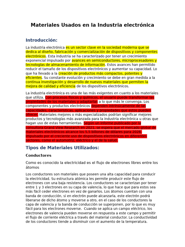 Tercera entrega - Libreto | PDF | Dopaje (semiconductor) | Semiconductores