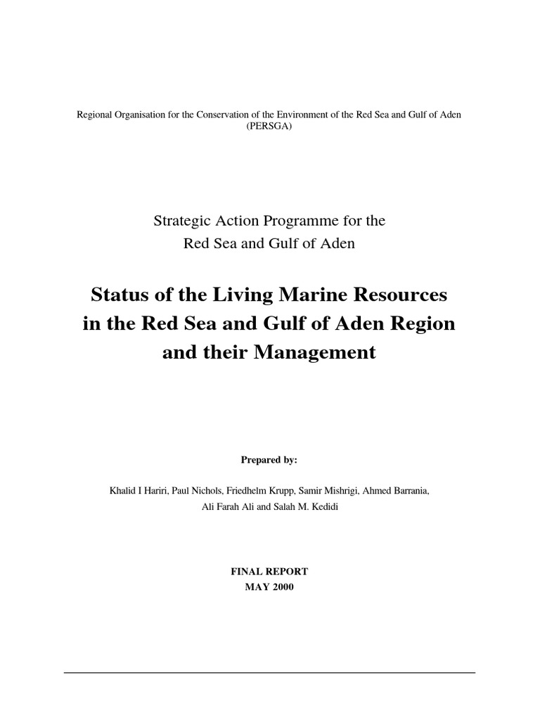 Status - of - The - Living - Marine - Resources - in The Red Sea and ...