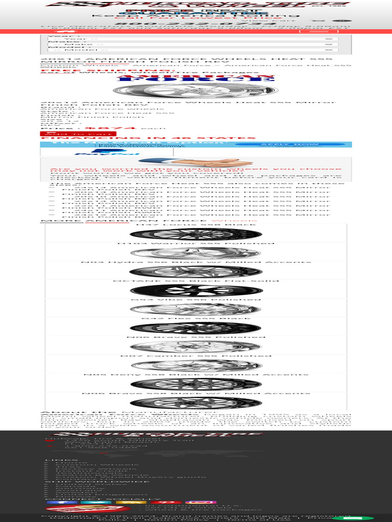 HTTPSWWW - Hubcap Tire Wheel - Comamerican Force Heat Ss5 20x12 Mirror Finish Polish Rev Custom ...