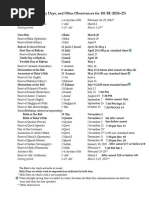 Bahá'í Calendar 2024-2026 Overview | PDF | Religious Faiths | Religious ...