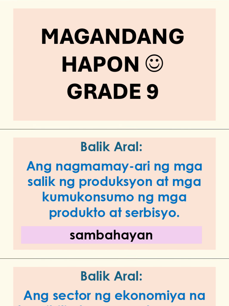 Ap9 - Q3 - Aralin 2 | PDF