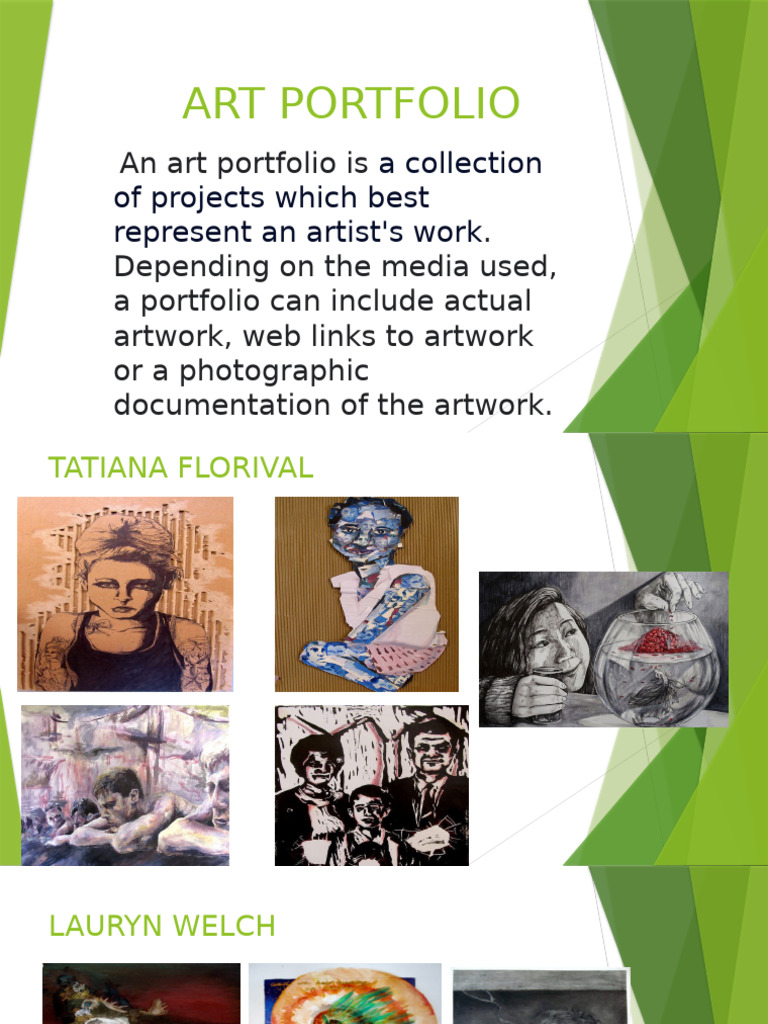 Creative Art Presentation Portfolio | PDF