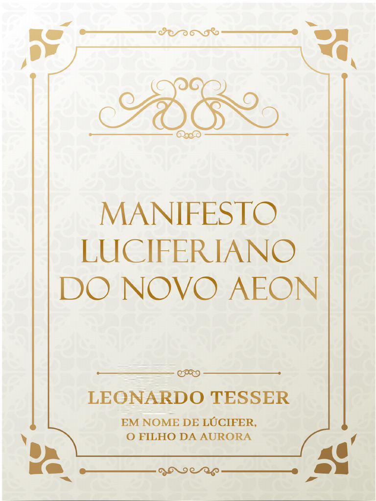 Manifesto Luciferiano de Leonardo Tesser | PDF | Deus | Céu