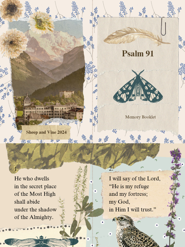Psalm 91 Printable Prayer Booklet | PDF