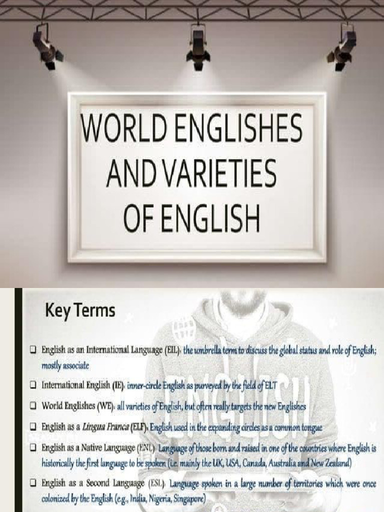 Varieties of English | PDF