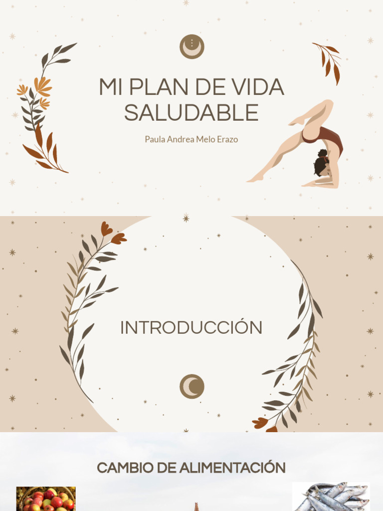 Mi Plan de Vida Saludable | PDF
