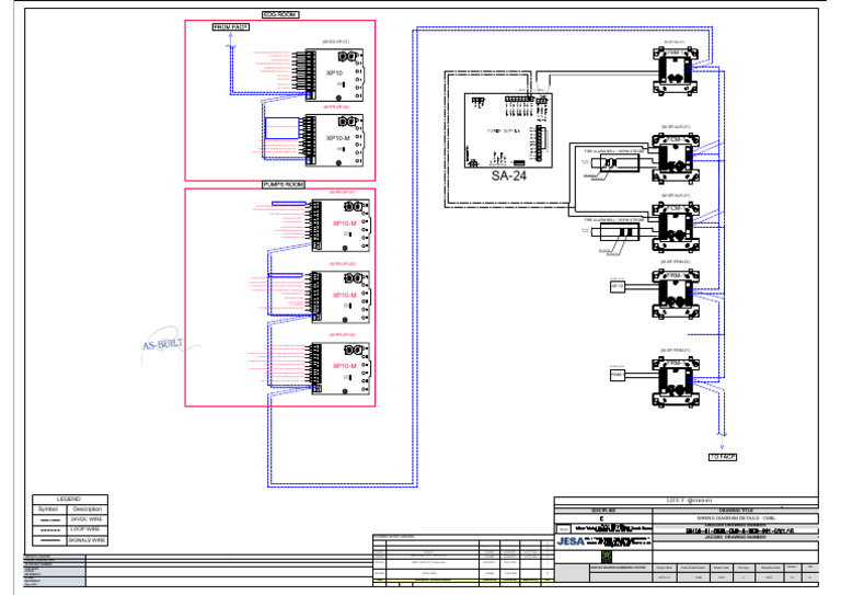 Wiring Diagram-osbl-osbl Rev 03 as Built | PDF | Active Fire Protection