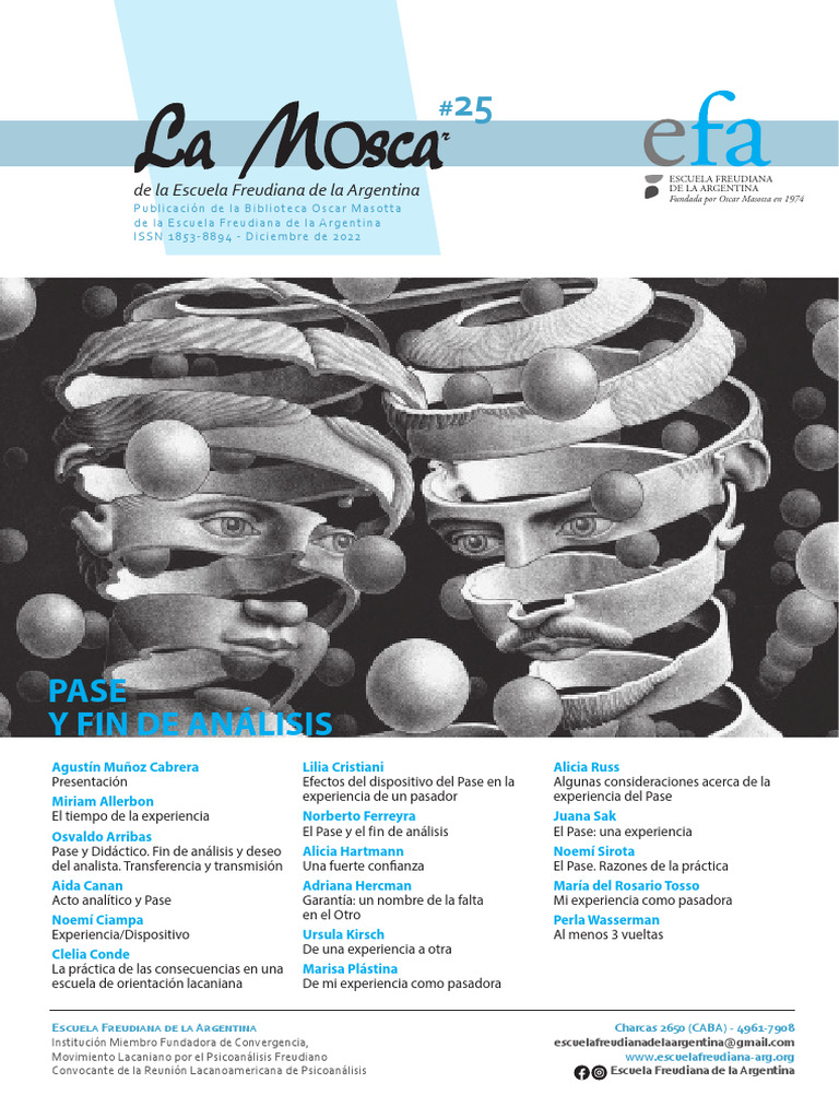 LaMosca25 (EFA) | PDF | Jacques Lacan | Psicoanálisis